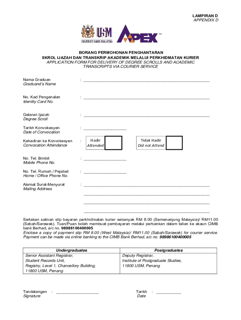 Fillable Online Academic Transcripts - One Stop Student Services Fax Email Print - pdfFiller