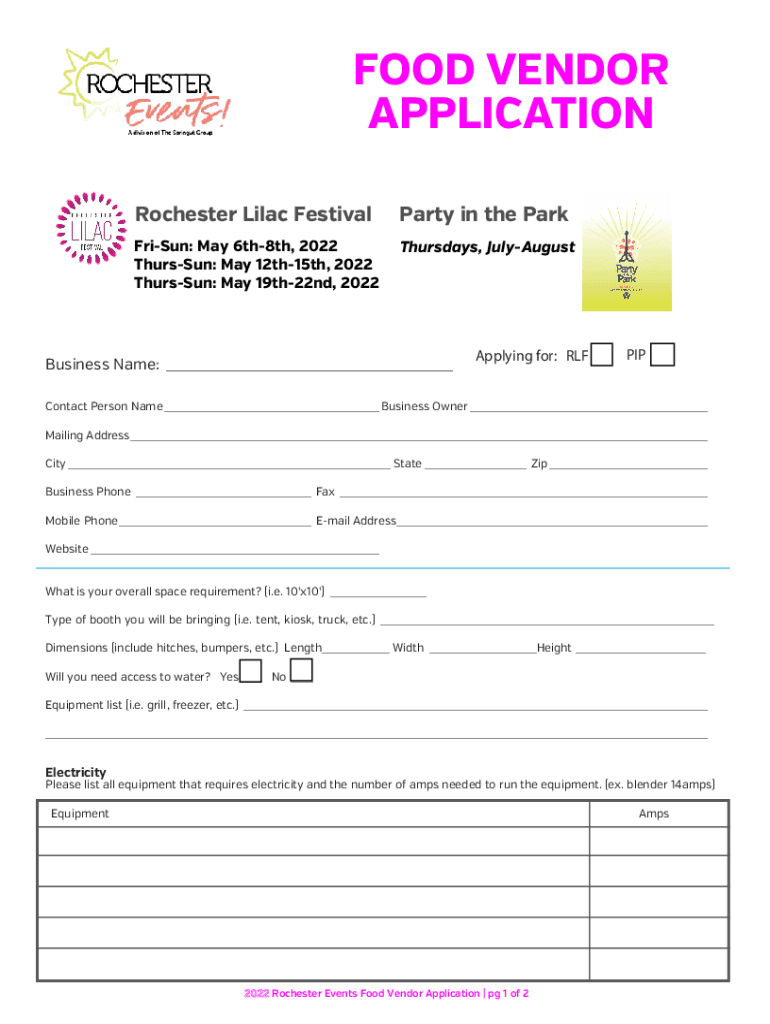 Fillable Online Customer Spotlight: Rochester Lilac Festival Fax Email Print - pdfFiller
