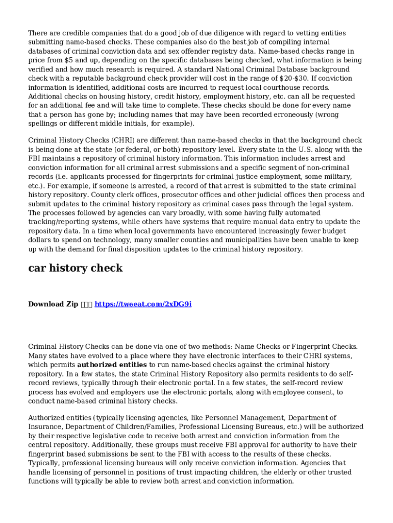 Fillable Online What Does Vetting Mean, and How Is It Done? Fax Email ...