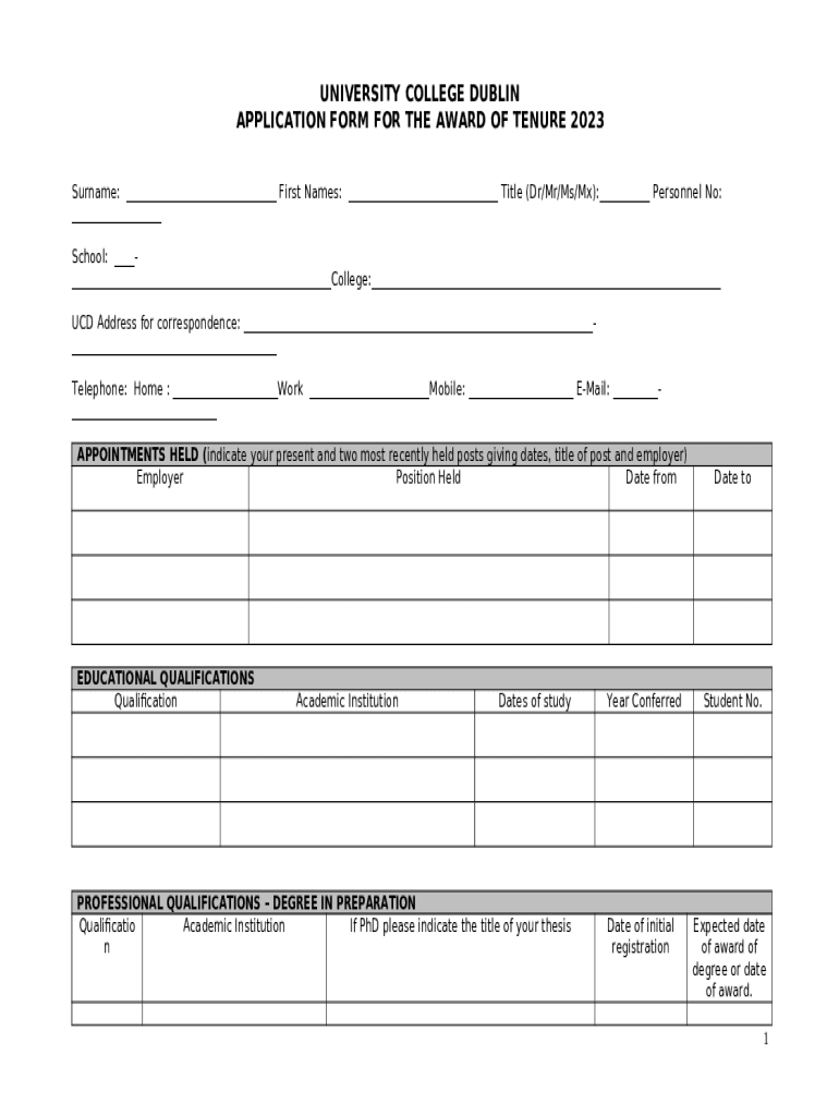 Induction and Award of Tenure to the Grades of Lecturer/ ... Doc Template | pdfFiller