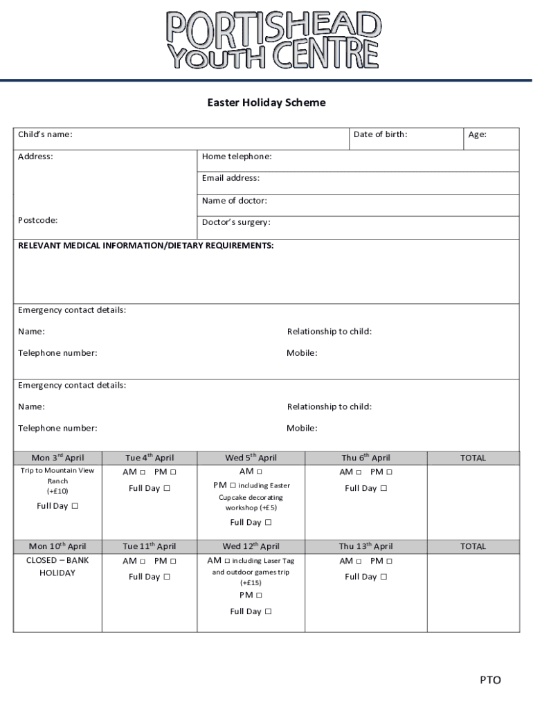 Fillable Online Child Under 18 Registration Form Fax Email Print ...