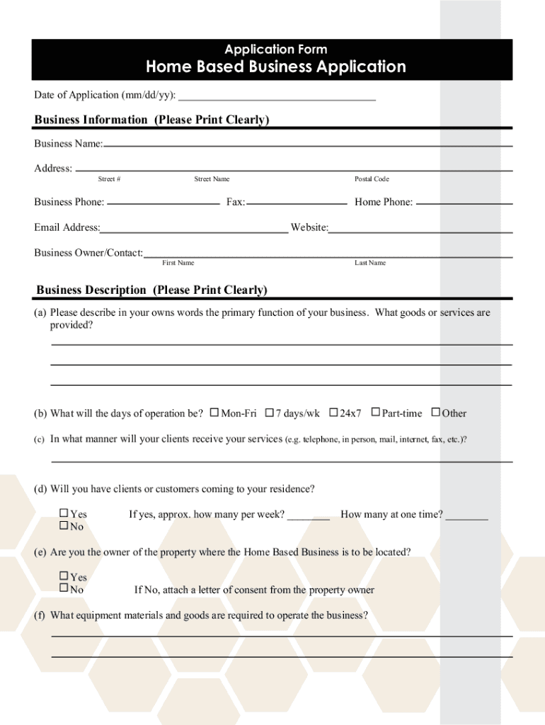 Fillable Online Should I put my home address on my business card? Fax Email Print - pdfFiller