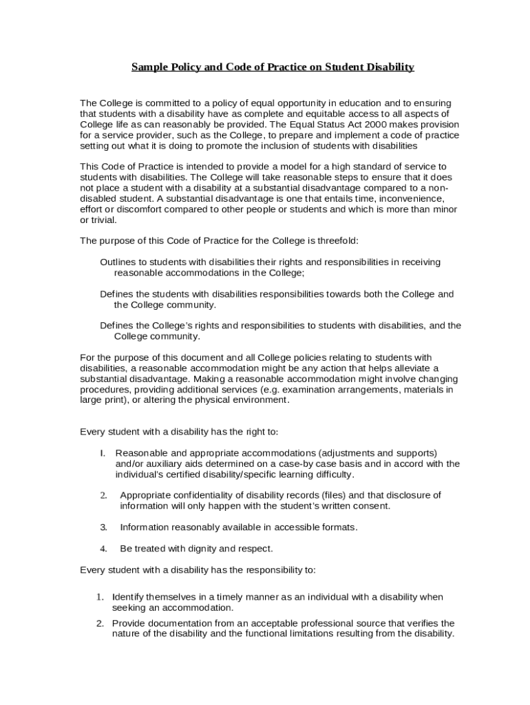 POLICY ON ACCESS, TRANSFER AND PROGRESSION Doc Template | pdfFiller