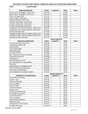 Fillable Online Narcotics Anonymous Basic Text 6th Edition Hardcover ...