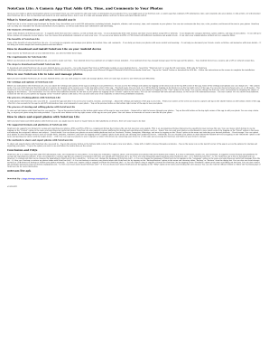 Fillable Online Note Cam Lite: GPS Camera - Apps on Google Play Fax ...