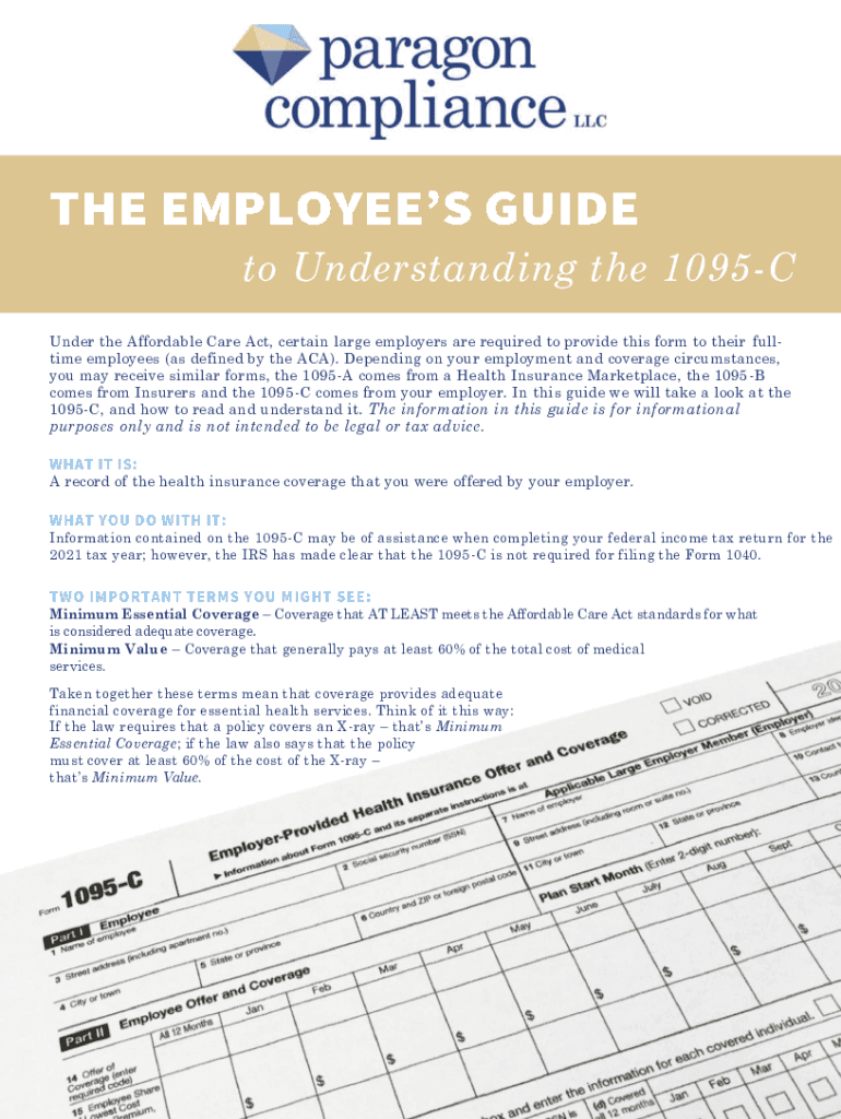 Fillable Online Dissecting IRS Form 1095 C: Your Guide to Employer ...