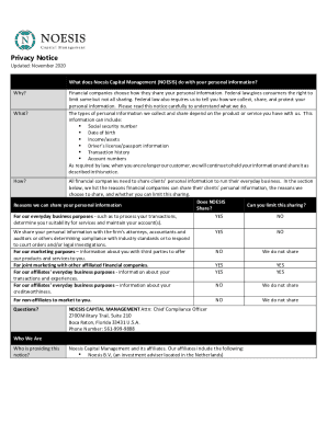 Fillable Online Noesis Capital Management CORP. Form CRS Fax Email Print - pdfFiller