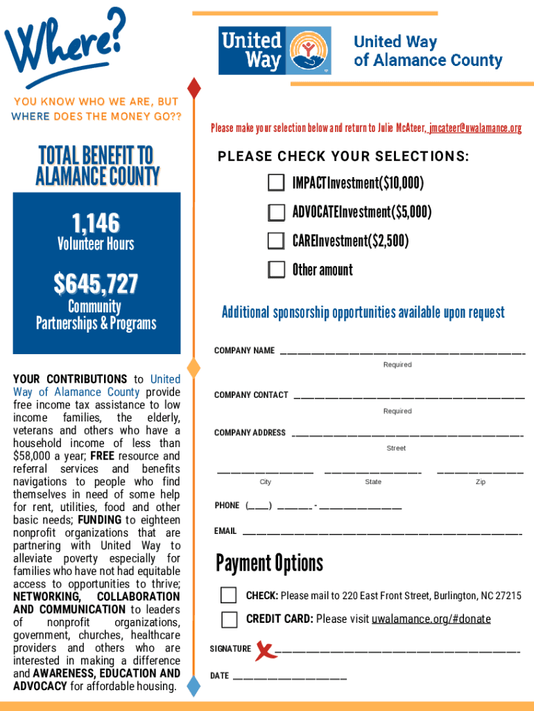 Fillable Online 2023 UPDATING Sponsorship Form Fillable.pdf Fax Email ...