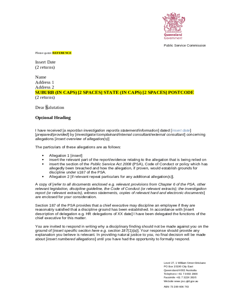 Why does the Suburb field in an Australian address ... Doc Template | pdfFiller