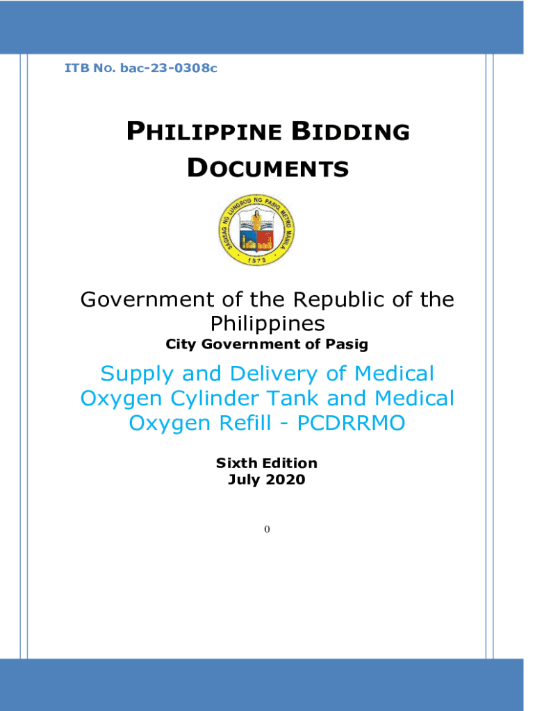 Fillable Online Specifications for the procurement of oxygen cylinders ...