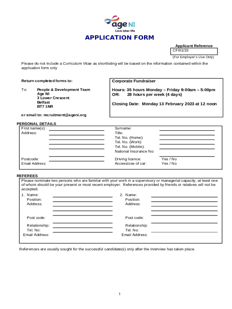 ANYONE can complete a job application. It's Doc Template | pdfFiller