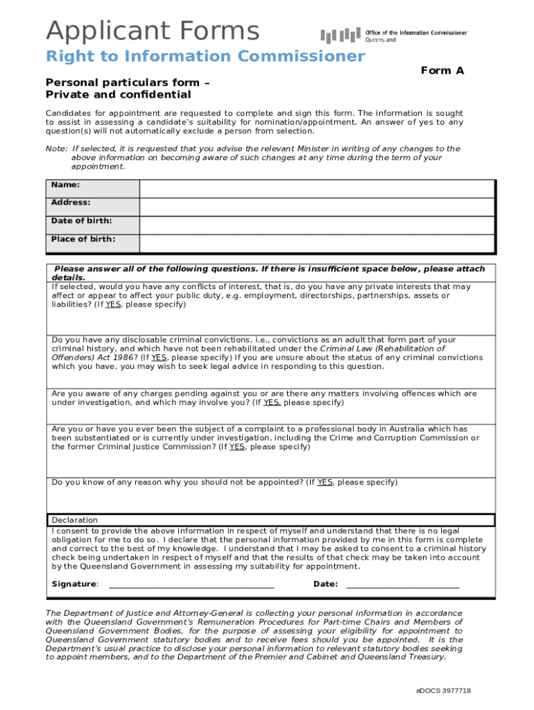 personal particulars filled sample Doc Template Doc Template | pdfFiller