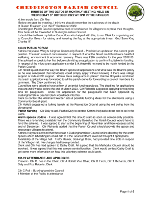 Fillable Online PITSTONE PARISH POST If you wish to view the plans for ...