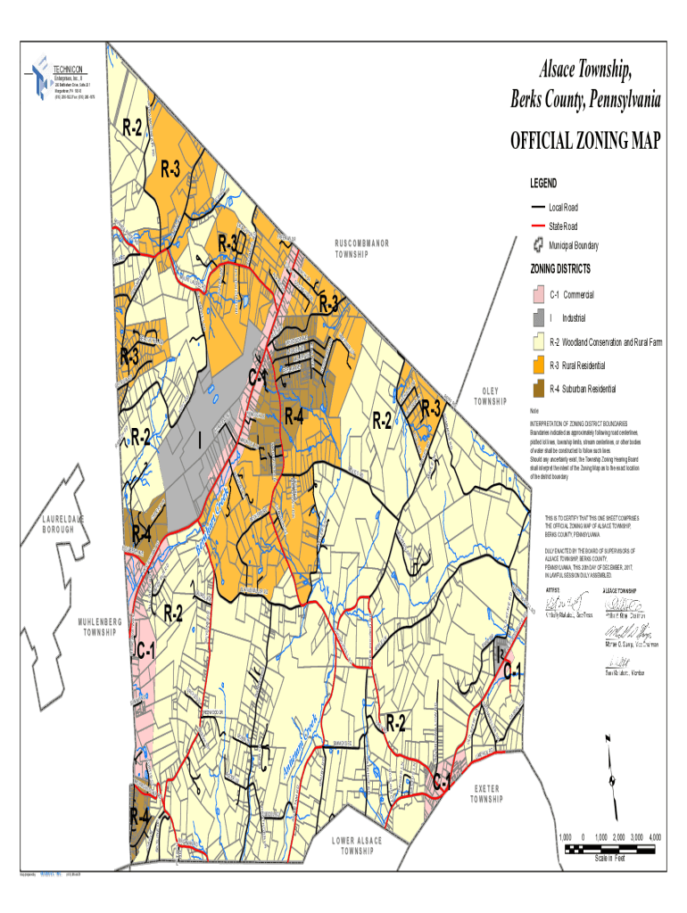 Fillable Online Drawing, MAP, "READING PA OFFICAL ZONING MAP." Fax ...