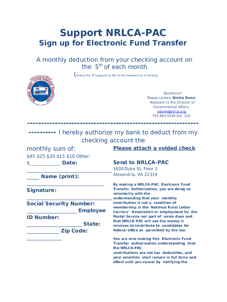 18-484 Automatic Payment Authorization and Electronic ... Doc Template | pdfFiller