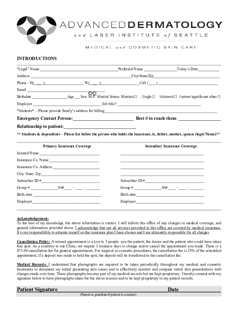 Fillable Online ADLIS-Patient-Form.pdf Fax Email Print - pdfFiller