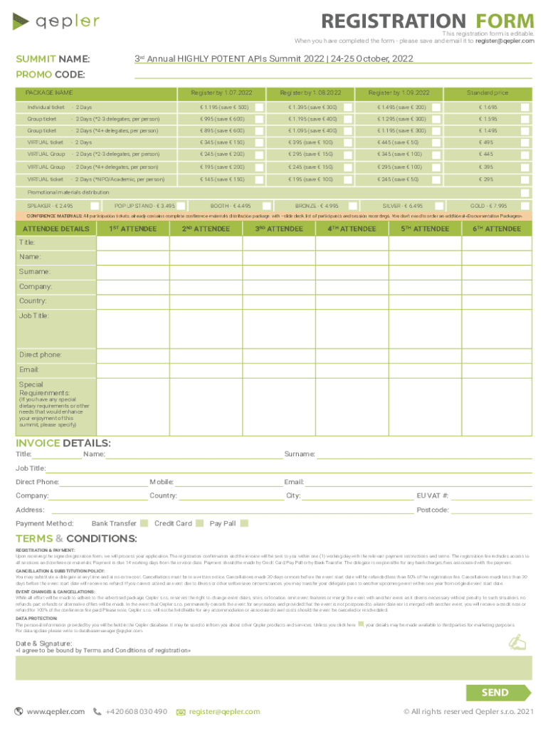Fillable Online HPAPI: Process Development for Highly Potent Drugs 2024 ...