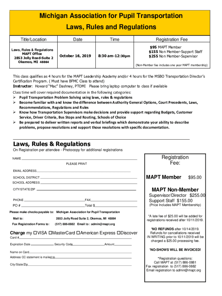 Fillable Online School Bus Driver Continuing Education Curriculum Manual Fax Email Print - pdfFiller