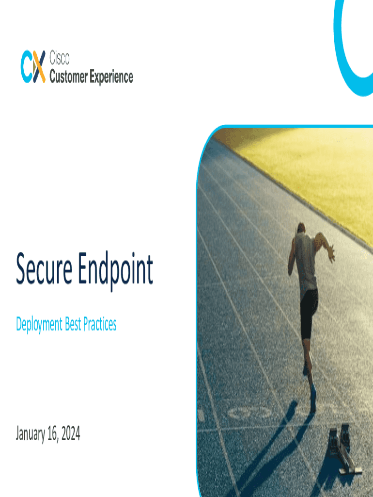 Fillable Online Cisco Secure Endpoint (Formerly AMP for Endpoints) Fax Email Print - pdfFiller
