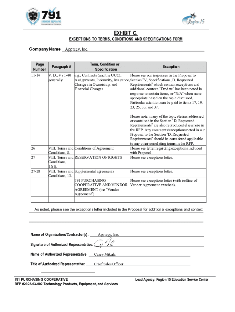 Fillable Online EXHIBIT C (Standard Agreement) Fax Email Print - pdfFiller