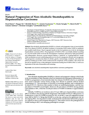 Fillable Online Natural Progression of Non-Alcoholic Steatohepatitis to ...