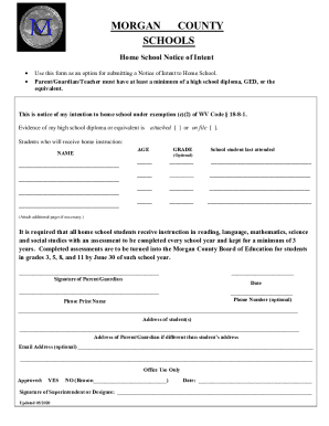 Fillable Online New Home instruction notice form Fax Email Print ...
