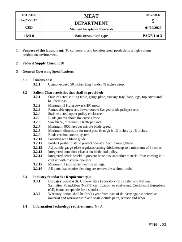 7 CFR Part 54 -- Meats, Prepared Meats, and ... Doc Template | pdfFiller