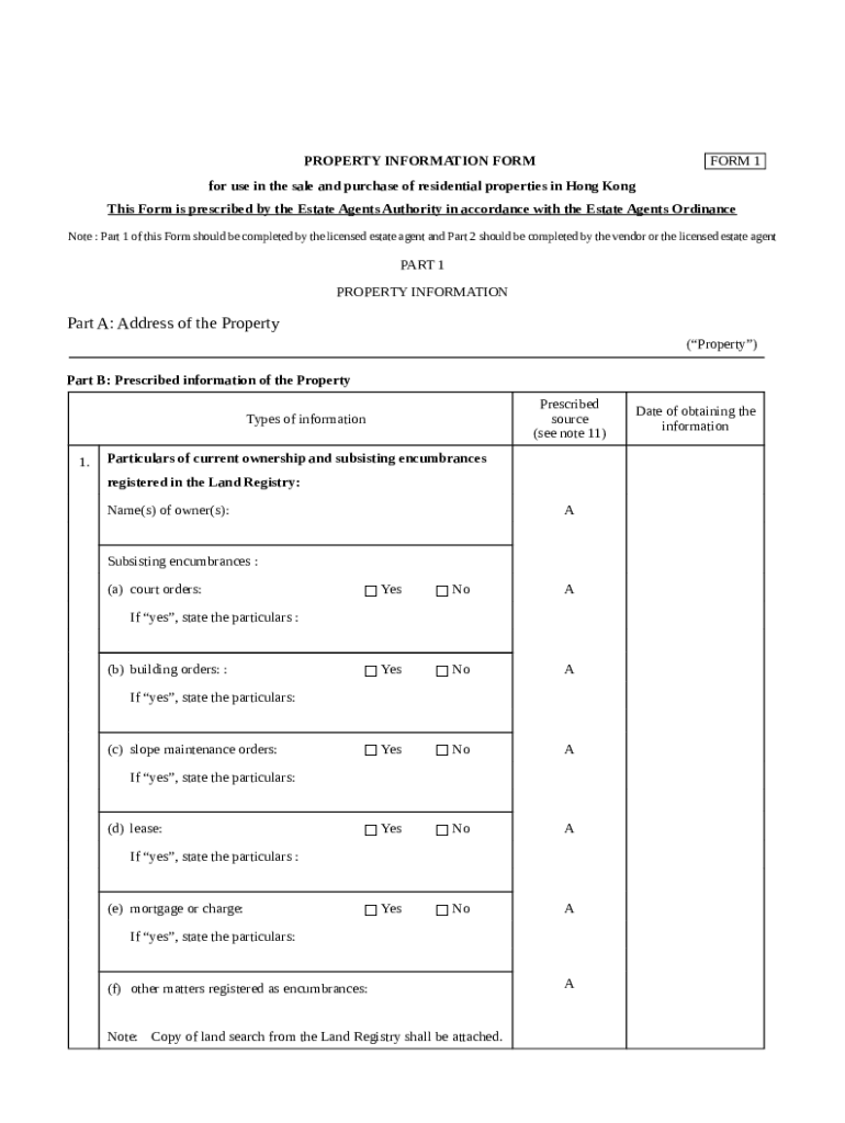 PROPERTY INATION 1 for ... Doc Template | pdfFiller