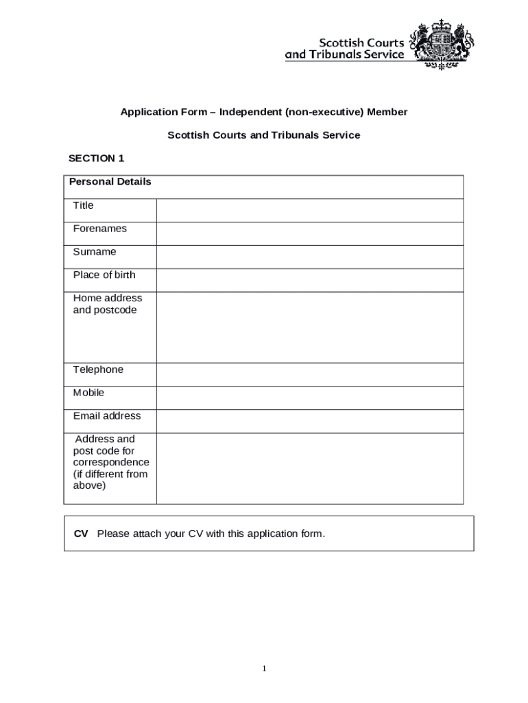 Scottish Court Service - Livingston James Group Doc Template | pdfFiller