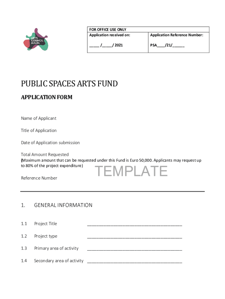 Fillable Online Arts Education Scheme - TEMPLATE Fax Email Print - pdfFiller
