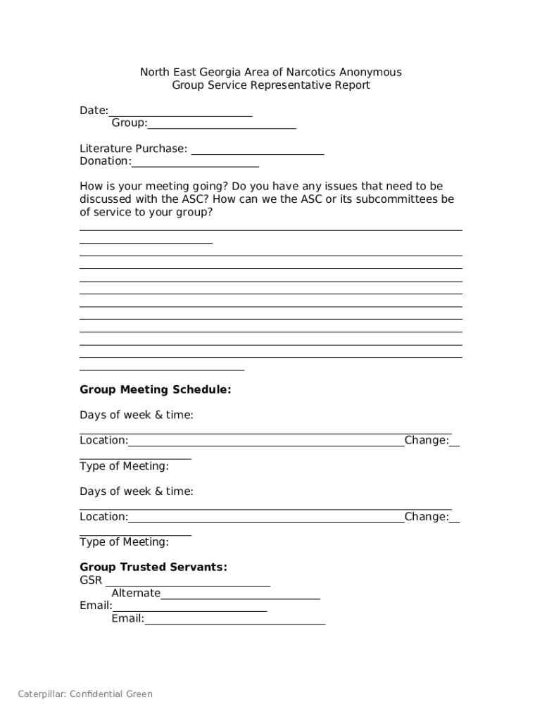 the clarity statement for our unity - NA Message Board Doc Template ...