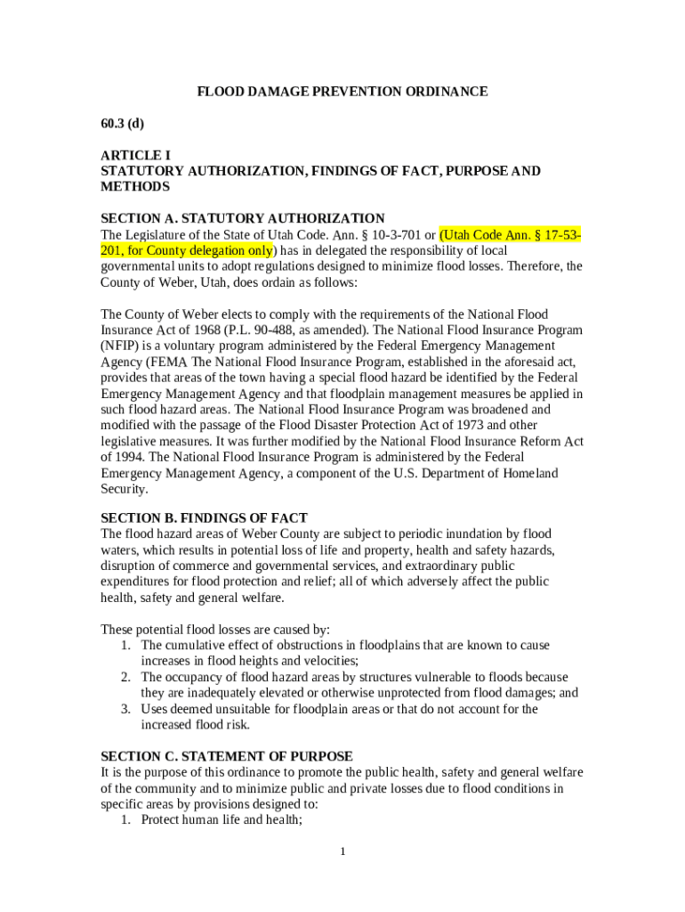 title 11 flood control chapter 1 statutory authorization, ... Doc ...