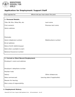 Application--Drama-Teacher. ... Doc Template | pdfFiller