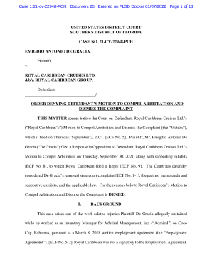 Fillable Online Case 1:21-cv-22948-PCH Document 25 Entered on FLSD ...