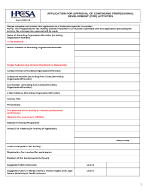 CPD CERTIFICATE OF APPROVAL Doc Template | pdfFiller
