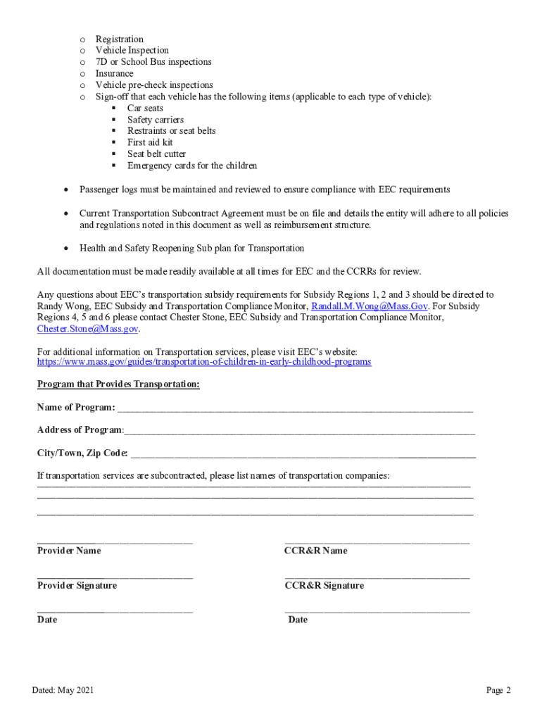 Fillable Online Transportation Agreement.pdf Fax Email Print - pdfFiller