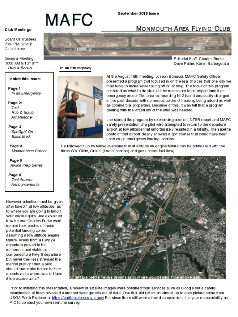 Fillable Online The editorial staff of the MAFC Newsletter would like to ... Fax Email Print ...