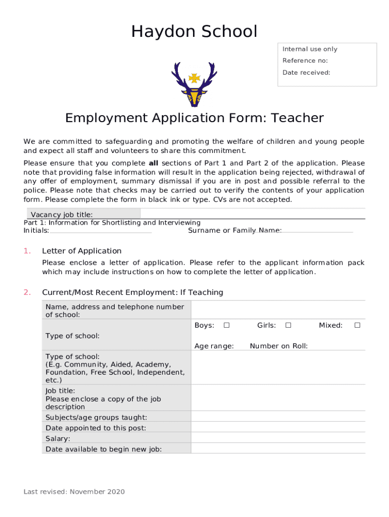 Class Teacher - William Hildyard Church of England Primary ... Doc ...