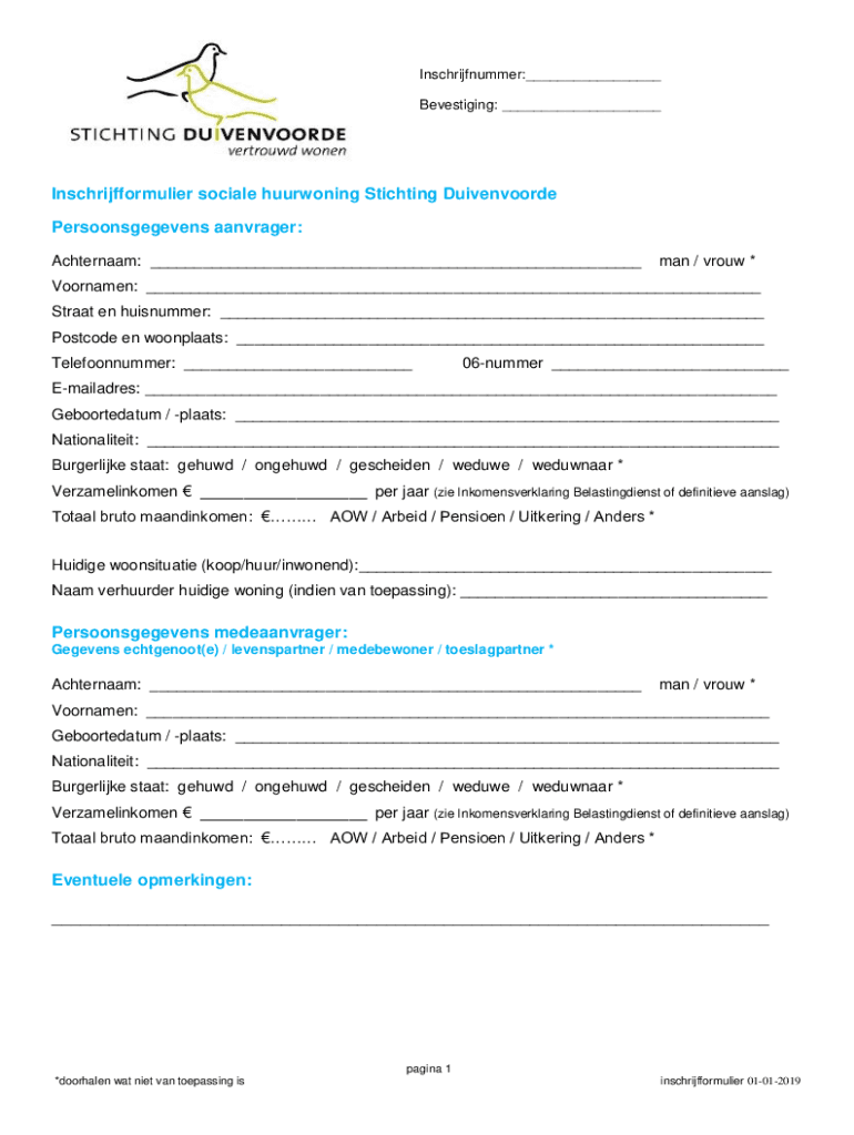 Invulbaar Online Documenten en formulieren Faxnummer Email Afdrukken ...