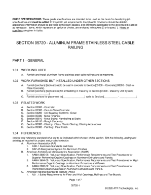 Fillable Online CHAPTER 10 - SPECIFICATIONS - Louisville District ...