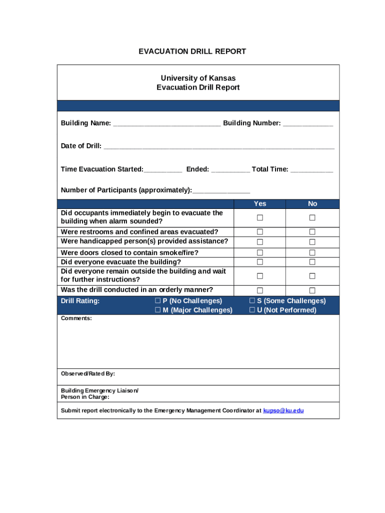 drill report Doc Template | pdfFiller