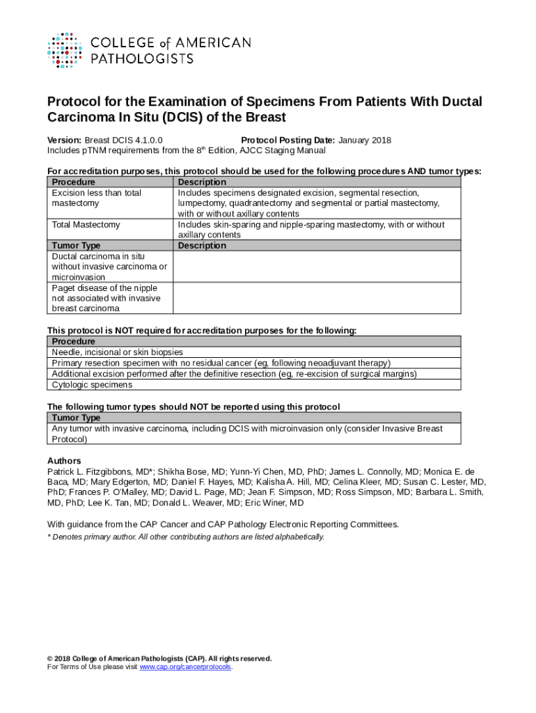 Breast Cancer Treatment (PDQ) - NCI Doc Template | pdfFiller