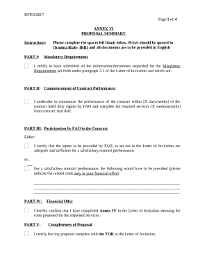 Annex VI - General notes Part A Doc Template | pdfFiller