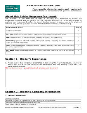 Business Requirements Document (BRD) - Understanding .. ... Doc ...