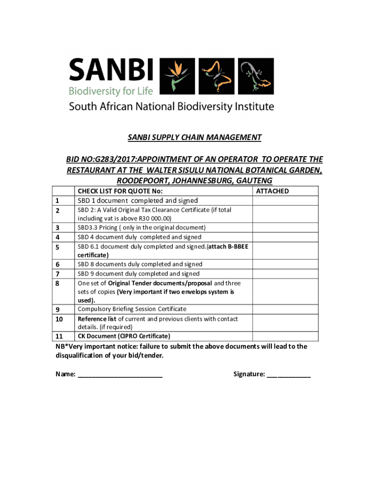 Fillable Online SANBI Job Application Form (.pdf) Fax Email Print ...