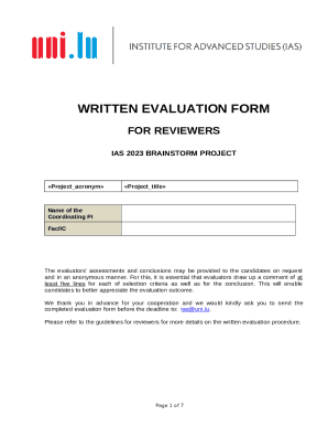 Candidate Evaluation (PDF) Doc Template | pdfFiller
