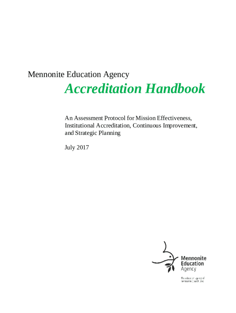 accreditation handbook - public - Mennonite Church USA Doc Template ...