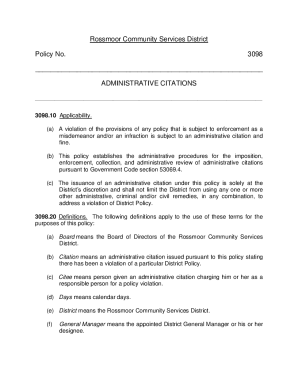 Fillable Online administrative citations - City of Fountain Valley, CA - eCode360 Fax Email ...