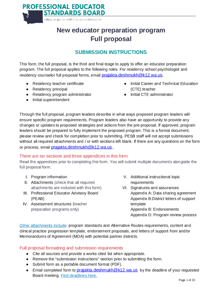 Alternative Teacher Certification Program Request for ... Doc Template | pdfFiller