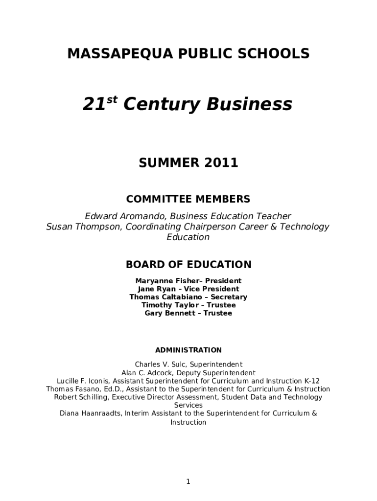 21st Century Business Doc Template | pdfFiller